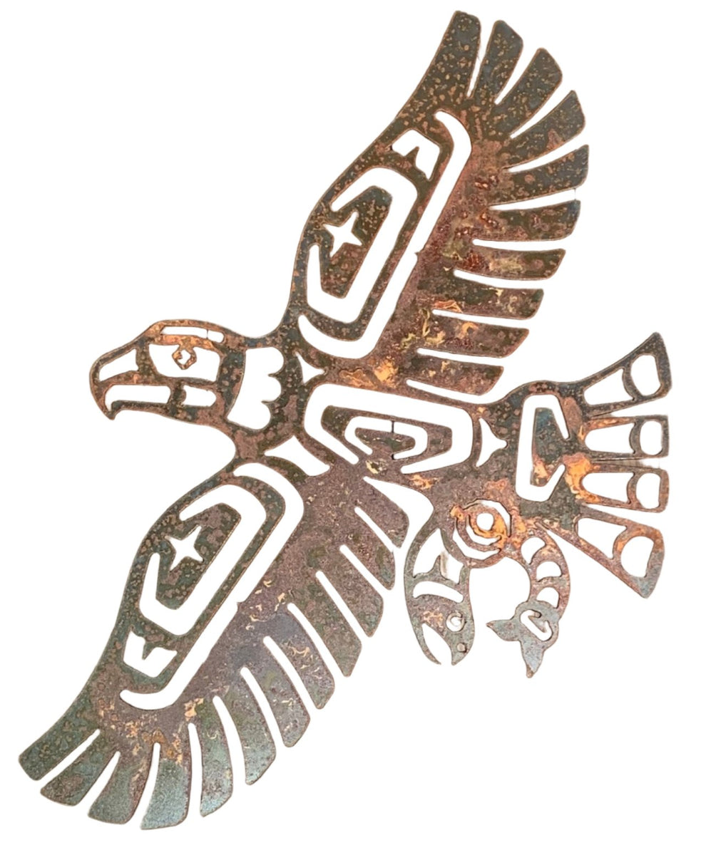 Eagle First Nations Design – Meddling in Metal